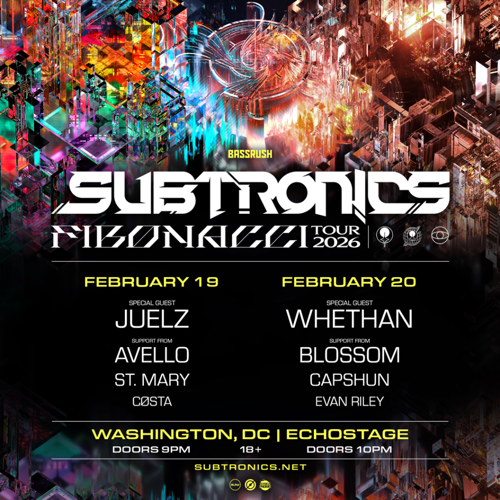 Subtronics - Fibonacci Tour 2026 [2 Day Pass] - Echostage
